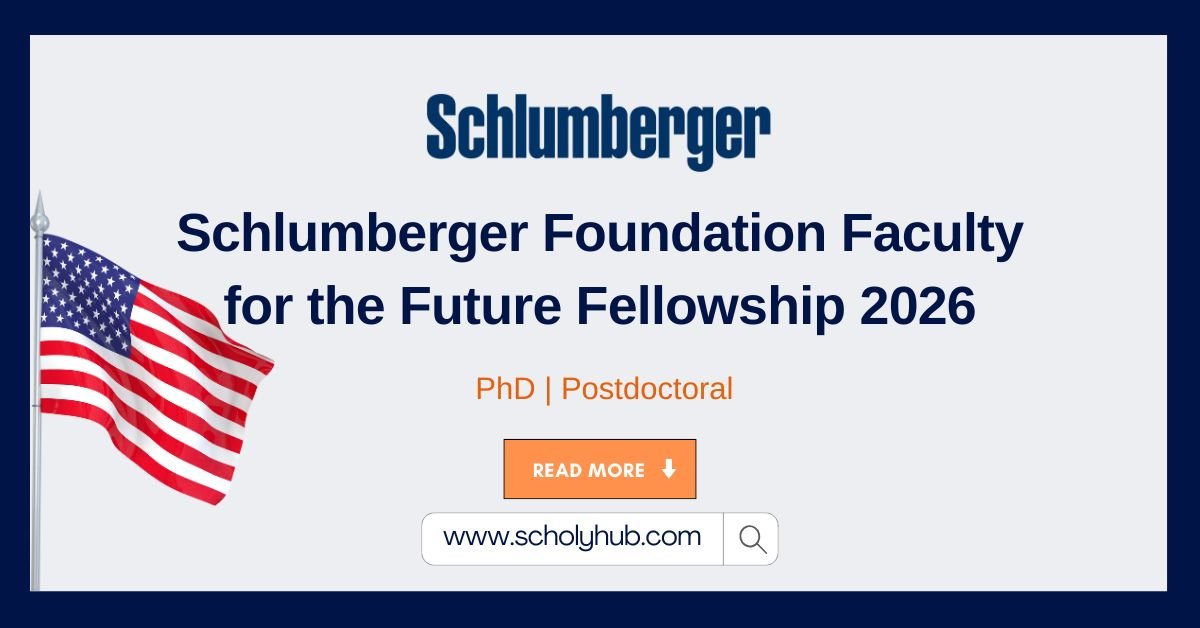Schlumberger Foundation Faculty for the Future Fellowship