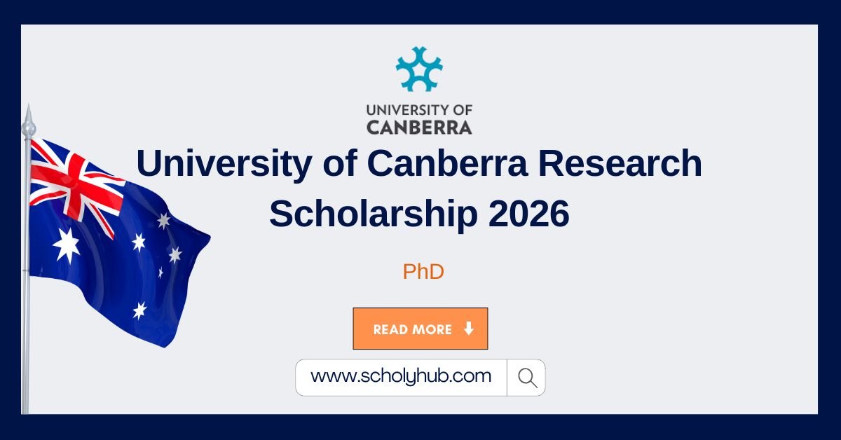 University of Canberra Research Scholarship in Australia